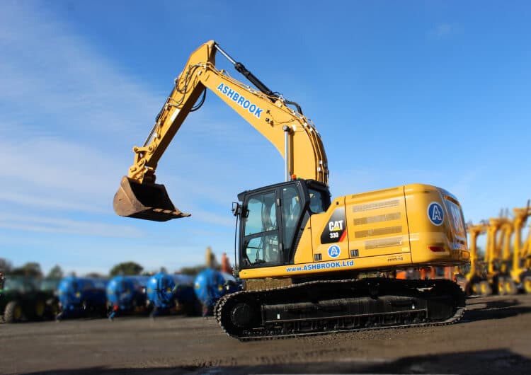 Hire a CAT330 Next Generation excavator - 30t digger | ASHBROOK