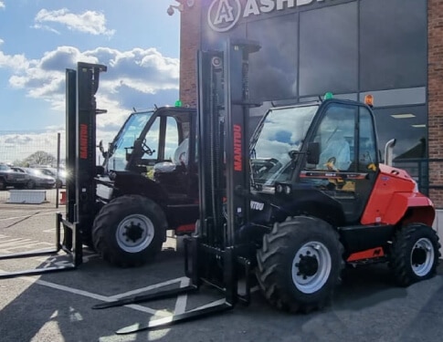 Rough & All Terrain Forklift Hire | ASHBROOK