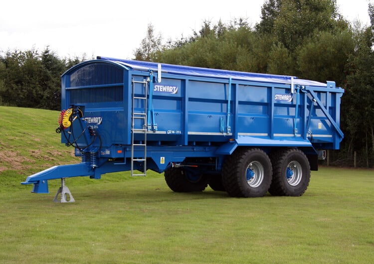 Hire a 16t root crop trailer - GX 16-21 L | ASHBROOK