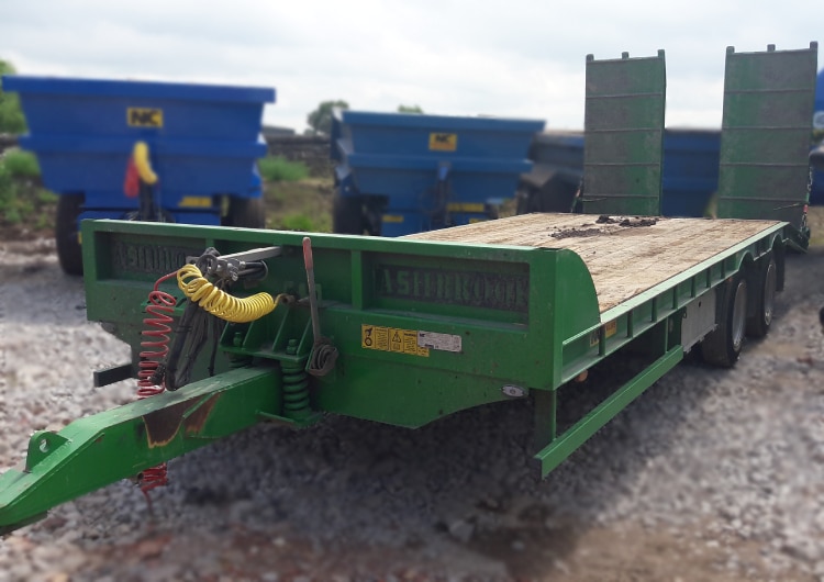 Hire a 16t low loader trailer | ASHBROOK