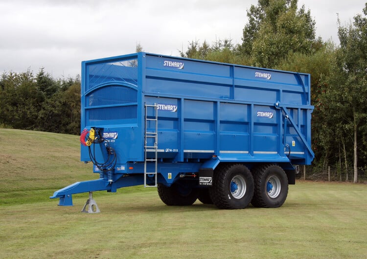 Hire a 16t silage trailer - GX 16-21-S | ASHBROOK